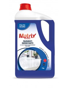 DETERGENTE PAVIMENTI IGIENIZZANTE KG.5 MATRIX